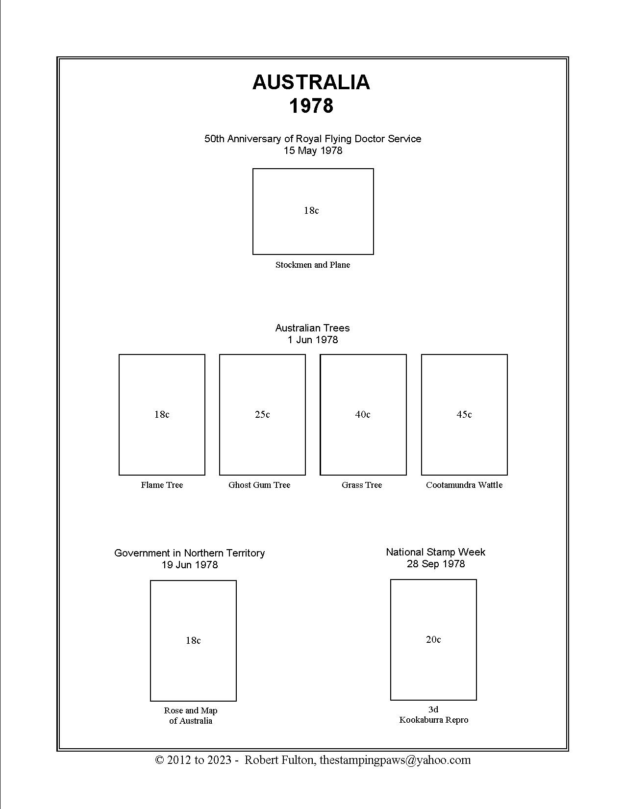 Australian Stamp Album